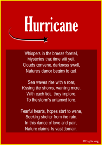 10 Short Poems About Hurricane - EngDic