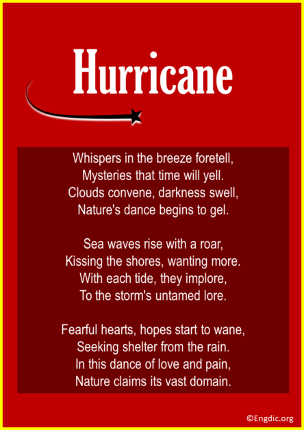 10 Short Poems About Hurricane - EngDic