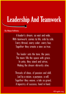 15 Best Leadership Poems | Followership and Teamwork - EngDic