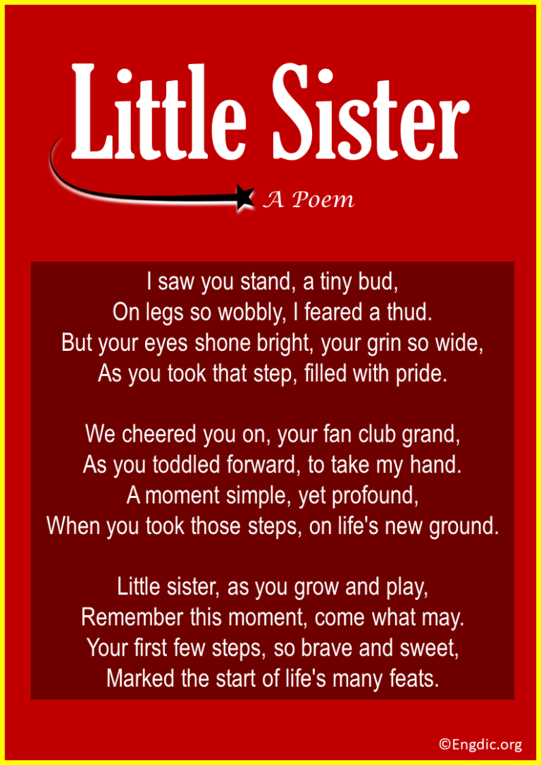 10 Funny, Cute, & Love Poems About Sisters - EngDic