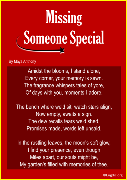 14 Poems About Someone Special In Your Life - EngDic