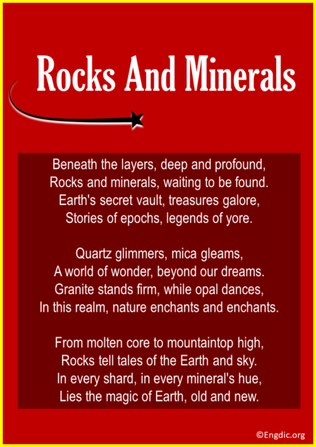 13 Short Poems About Rock, Minerals, & Love - EngDic