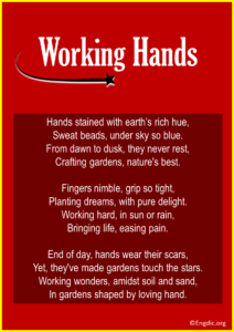 14 Poems About Hands (Beautiful, Old, Working Hands) - EngDic