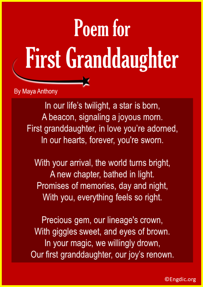 15 Poems For Granddaughter From Grandparents - EngDic