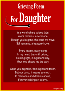 13 Comforting Poems For Grieving Family & Friends - EngDic