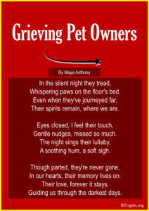 11 Poems For Grieving Pet Owners (Cats & Dogs) - EngDic