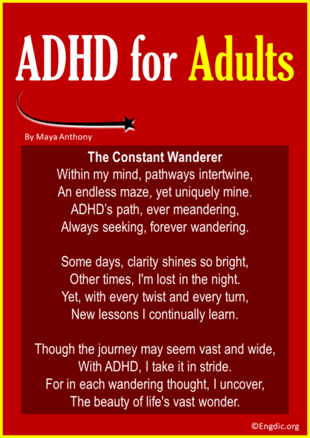 13 Beautiful Inspirational Poems about ADHD - EngDic