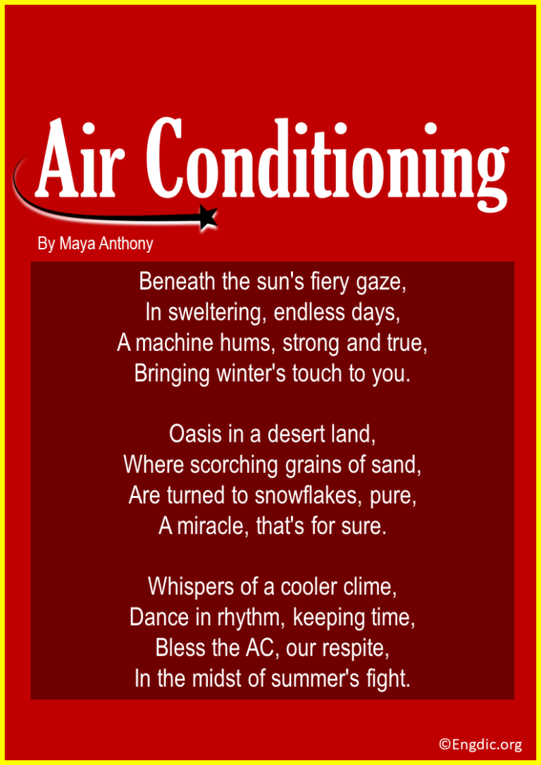 10 Best Poems about Air Conditioning - EngDic
