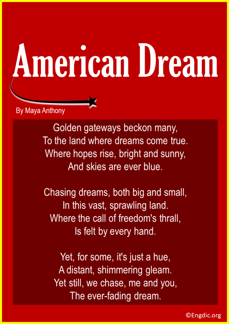 10 Powerful Poems about American Dream - EngDic