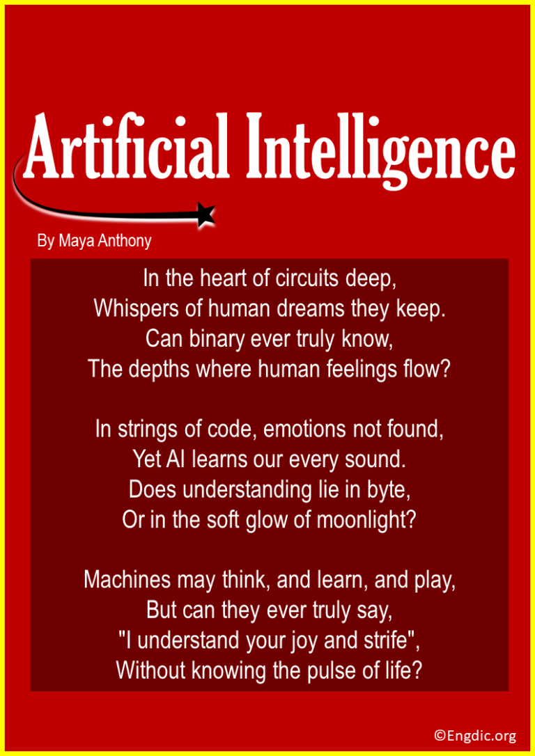 10 Best Poems about Artificial Intelligence - EngDic