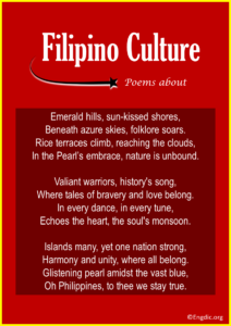5 Best Poems about Filipino Culture - EngDic