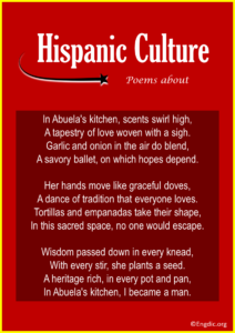 5 Best Poems about Hispanic Culture - EngDic