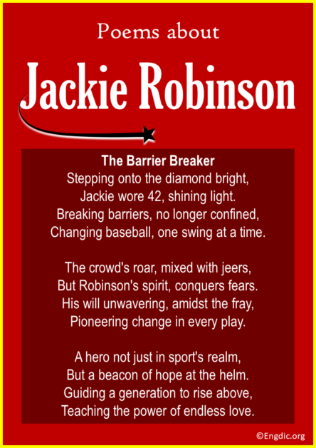 10 Poems About Jackie Robinson - EngDic
