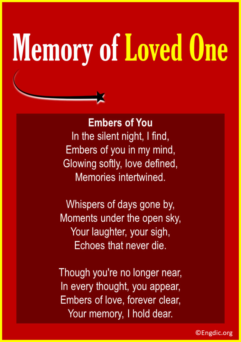 20 Best Short Poems about Memory - EngDic