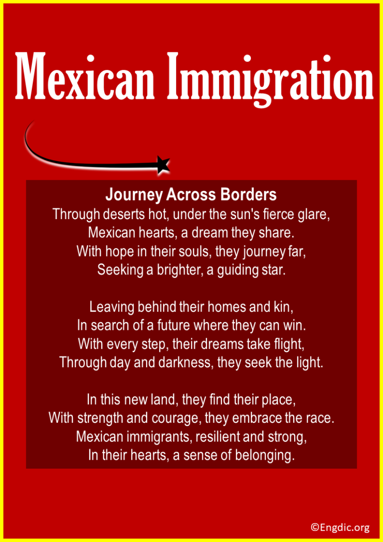 20 Best Poems about Immigration & Migration - EngDic