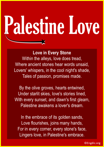 14 Short Poems about Palestine (Love, Freedom, Resistance) - EngDic