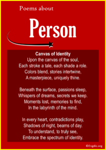 Top 10 Poems About Special Person - EngDic