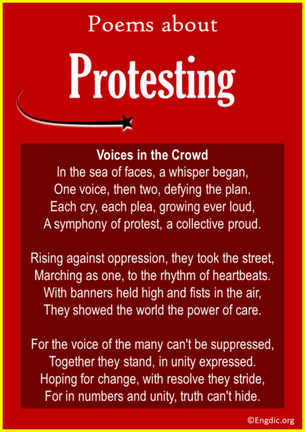 Top 15 Poems about Protest, Resistance, and Equality - EngDic