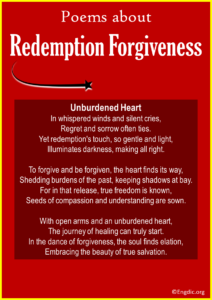 Top 10 Poems about Redemption - EngDic