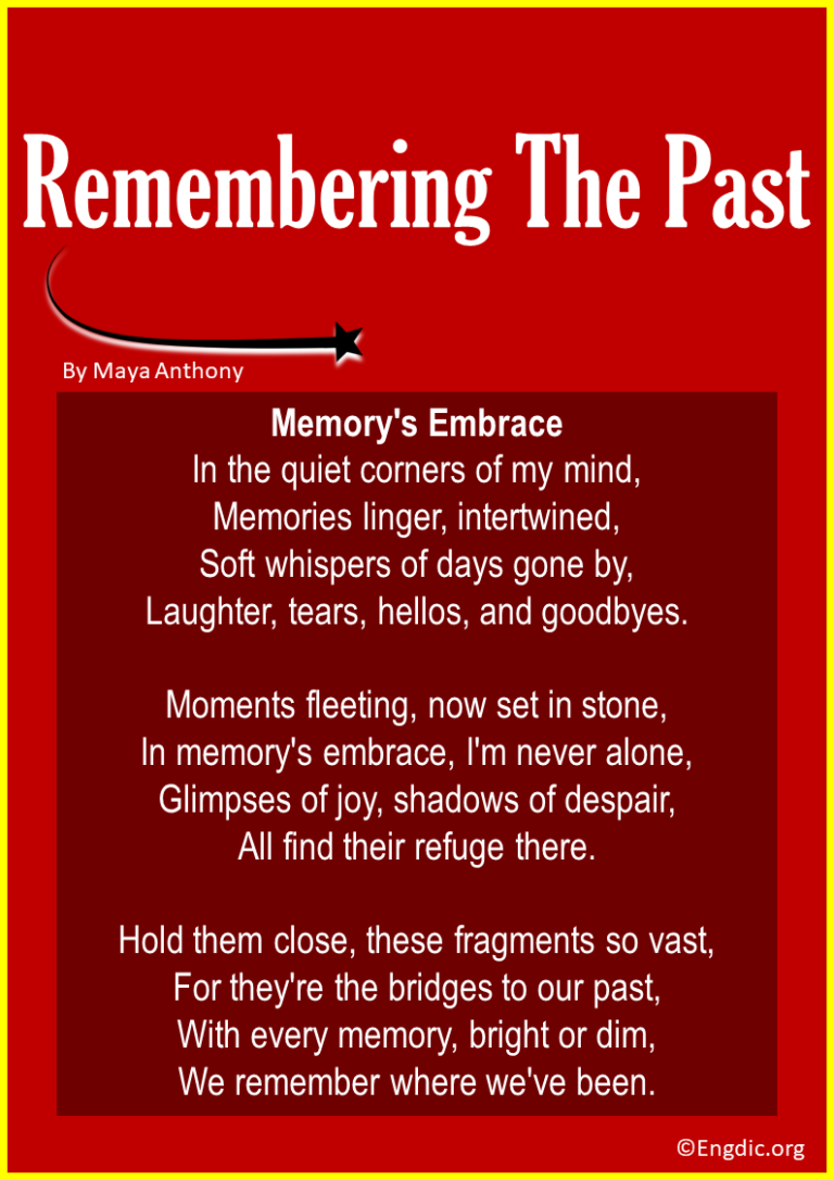 20 Poems about the Past (Remembering & Moving On From the Past) - EngDic
