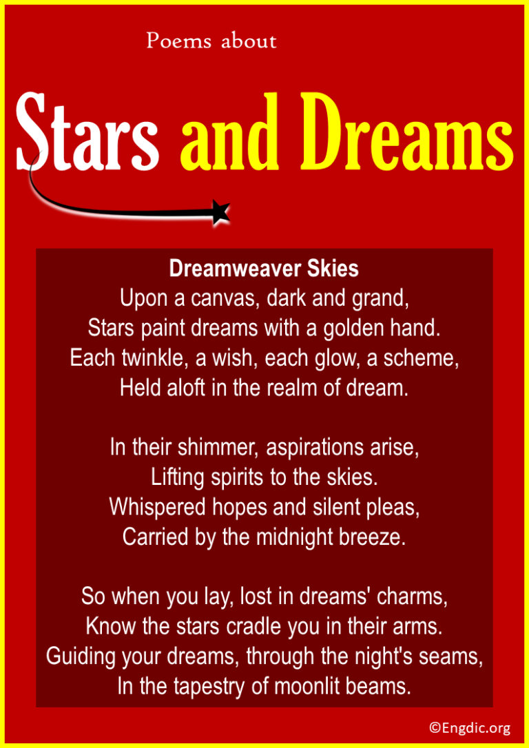 20 Best Poems about Stars (Dreams & Love) - EngDic