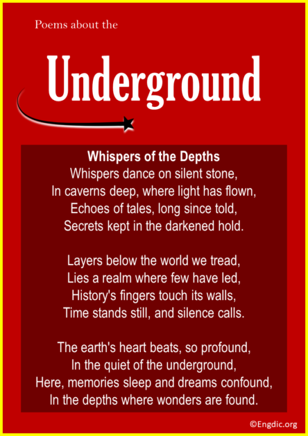Top 10 Poems about the Underground - EngDic