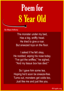 10 Funny and Short Poems for 8 Year Olds - EngDic