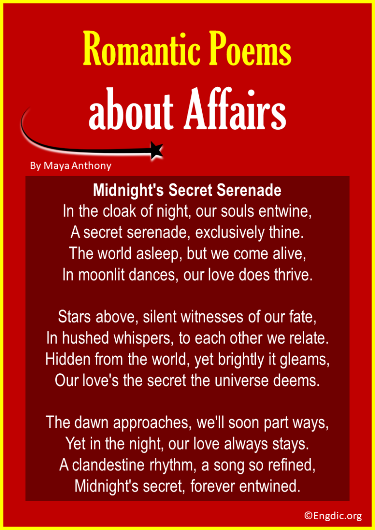 10 Best Poems about Affairs - EngDic