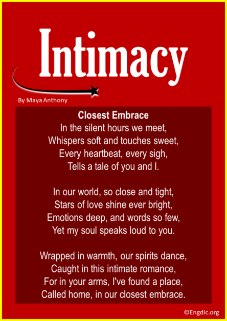 10 Best Poems about Intimacy (Romantic) - EngDic
