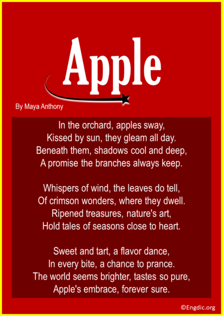 20 Best Poems on Apples - EngDic