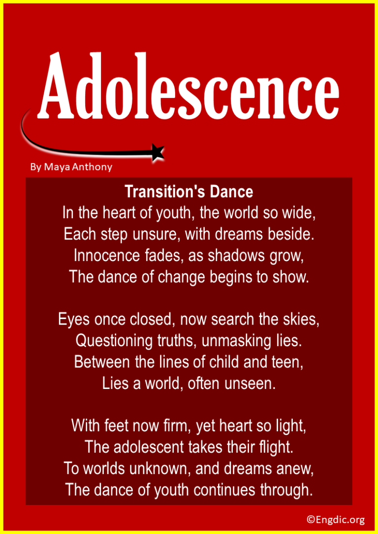 10 Inspirational Short Poems about Adolescence - EngDic
