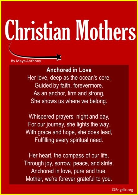 20 Christian Mothers Day Poems (Short, Loving, Inspirational) - EngDic