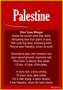 14 Short Poems about Palestine (Love, Freedom, Resistance) - EngDic