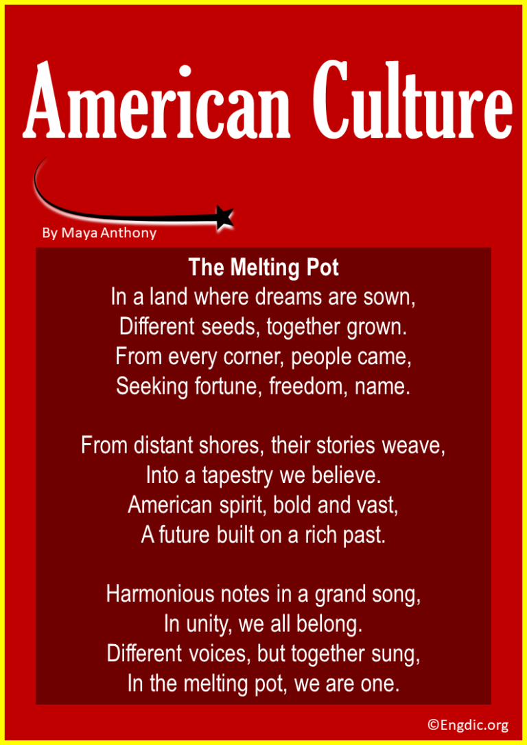 10 Best Poems on American Culture - EngDic
