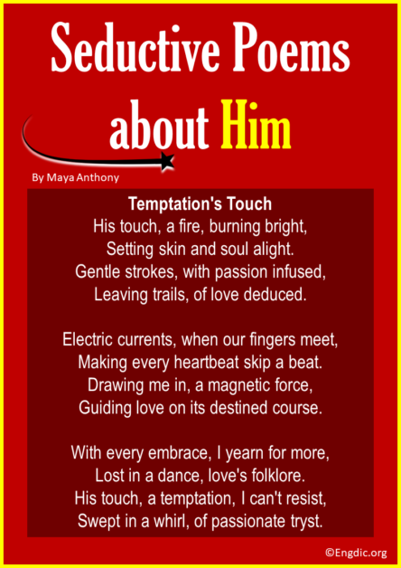 55 Best Seductive Poems for Your Love (Him/Her, Wife) - EngDic