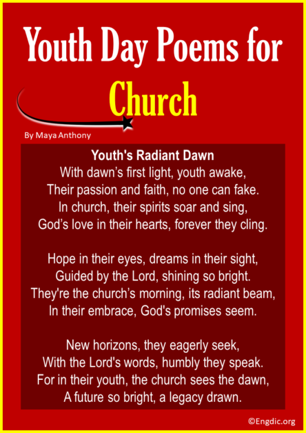 10 Best Youth Day Poems for Church - EngDic