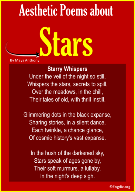 10 Best Aesthetic Poems about Stars - EngDic