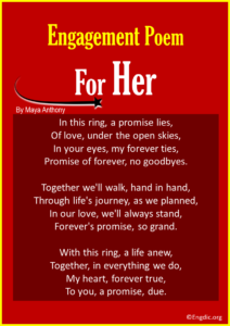 10 Best Engagement Poems for Her - EngDic