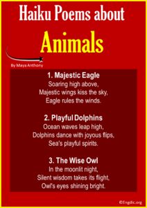 10 Best Haiku Poems about Animals - EngDic