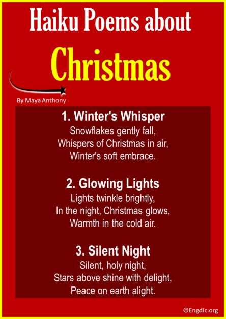 10 Best Haiku Poems about Christmas - EngDic