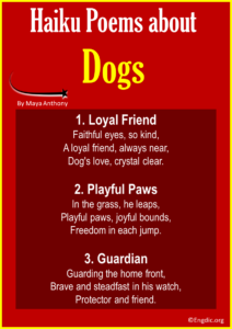 10 Best Haiku Poems about Dogs - EngDic