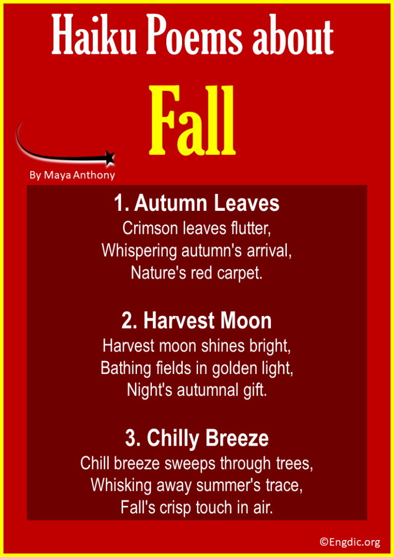 10 Best Haiku Poems About Fall Engdic