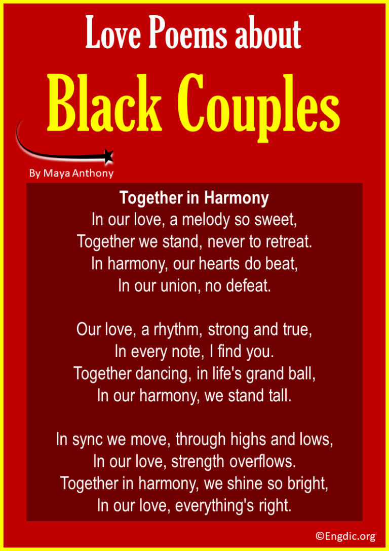 10 Best Love Poems for Black Couples - EngDic