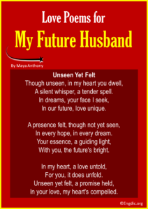 10 Best Love Poems For My Future Husband Engdic