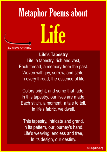 10 Best Metaphor Poems about Life - EngDic
