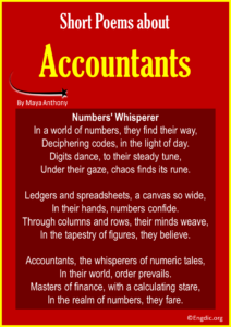 10 Best Short Poems about Accountants - EngDic