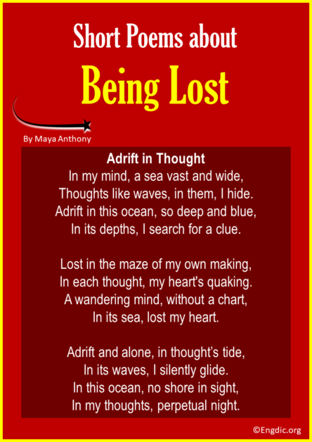 10 Best Short Poems about Being Lost - EngDic