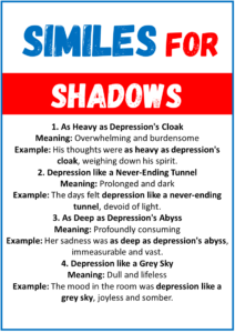 20 Best Similes for Shadows (With Meanings & Examples) - EngDic