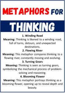 50 Metaphors for Thinking (With Meaning) - EngDic