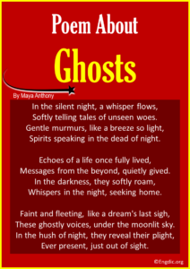10 Best Short Poems About Ghosts - EngDic